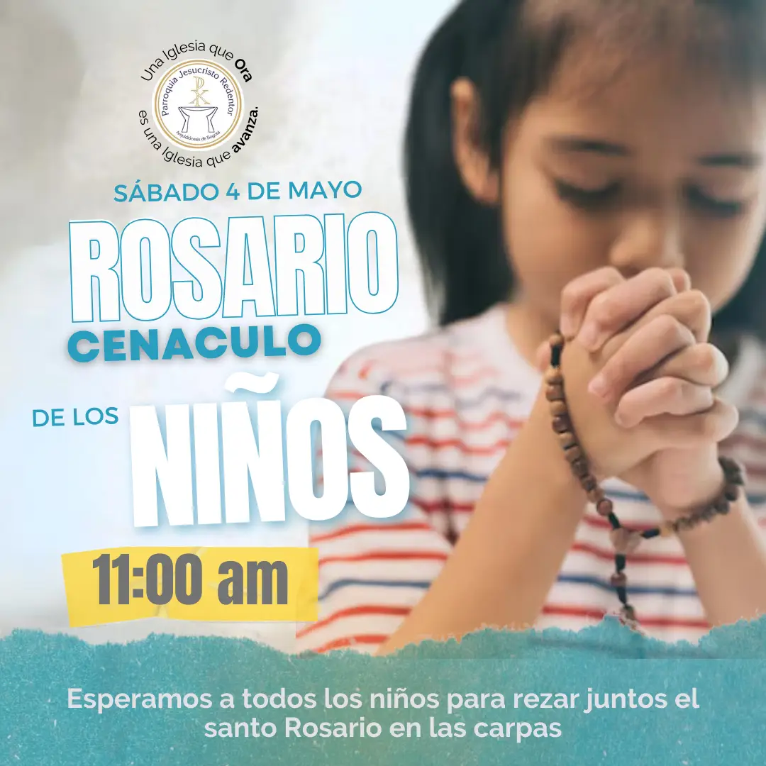 Eventos en mayo 1 – mayo 31 – Parroquia Jesucristo Redentor